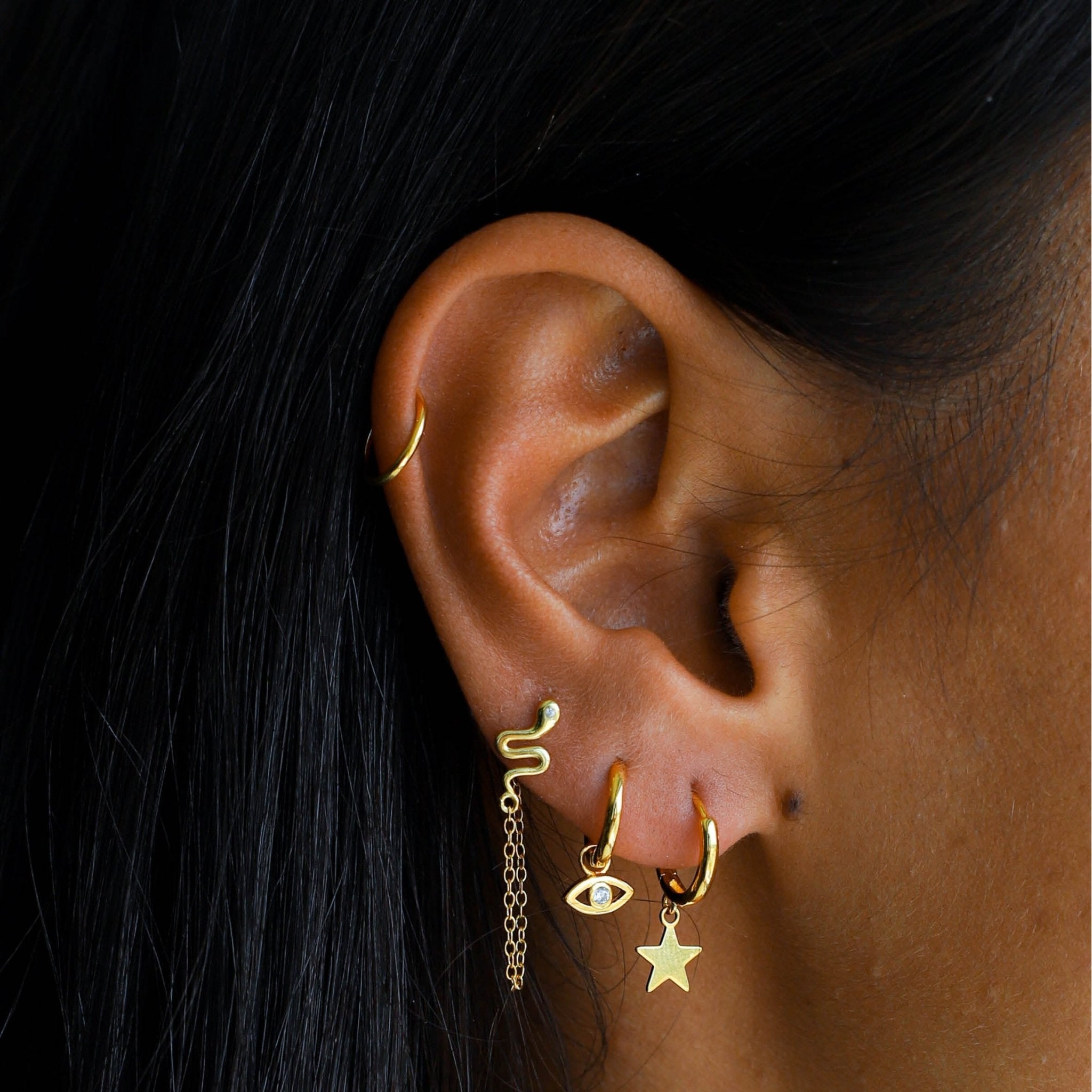 STAR HOOP – Lillys amsterdam